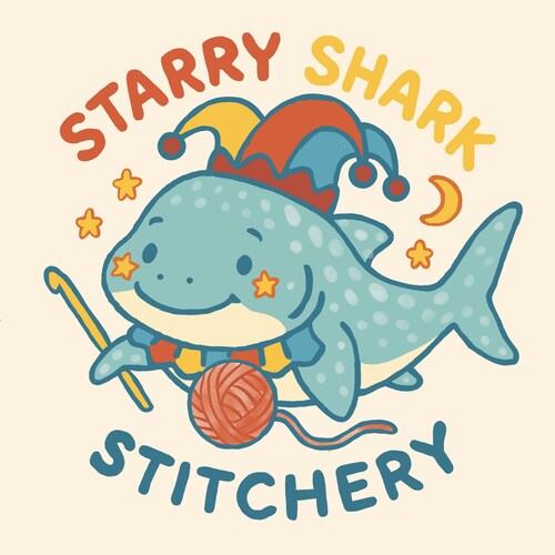 StarrySharkStitchery - Etsy