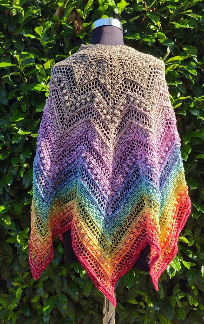 Crochet Pattern Star Shaped Scarf "persephone" - Etsy