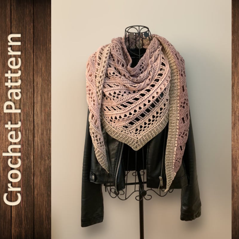 Triangular Scarf - Etsy