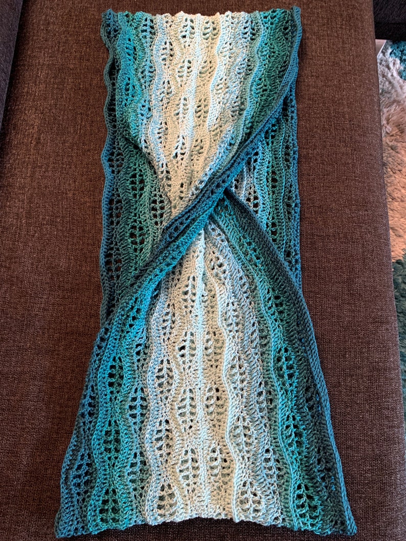 Crochet Pattern penelope Moebius Loop Scarf - Etsy