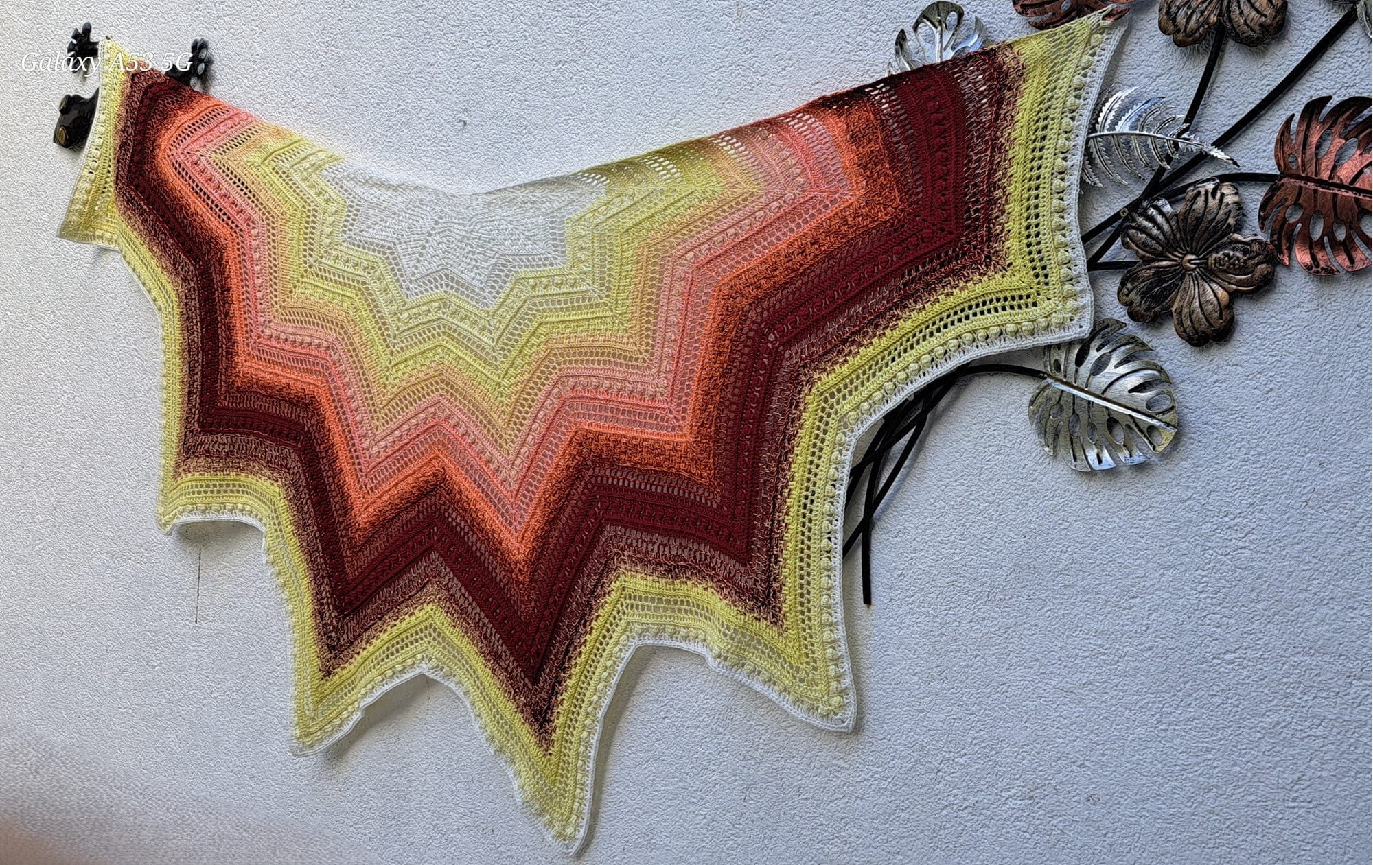 Crochet Pattern Star Shaped Scarf "persephone" - Etsy
