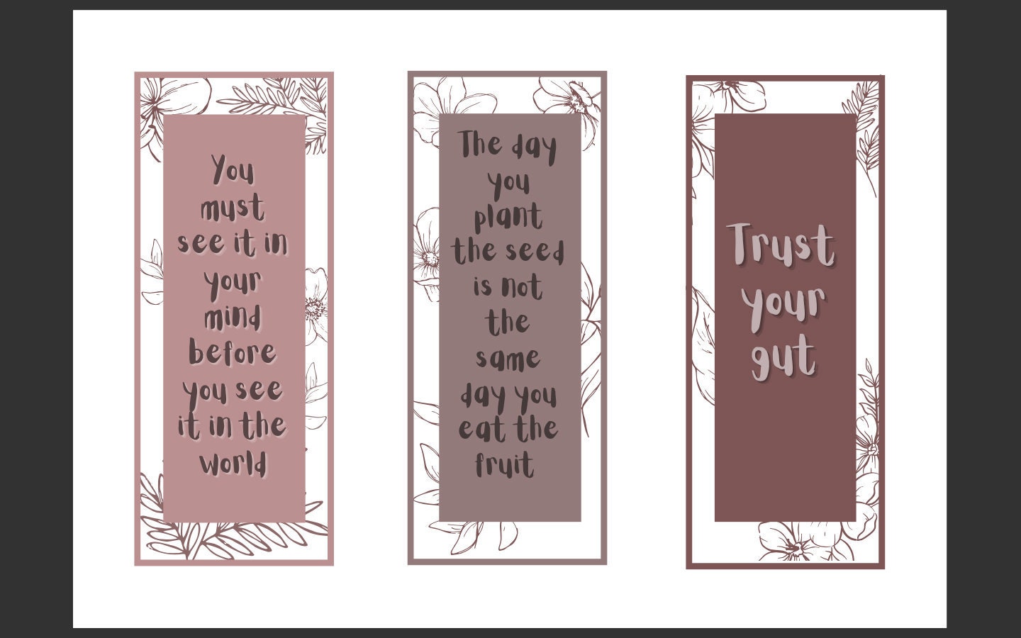 Free Printable Affirmation Bookmarks at Walter Lawrence blog