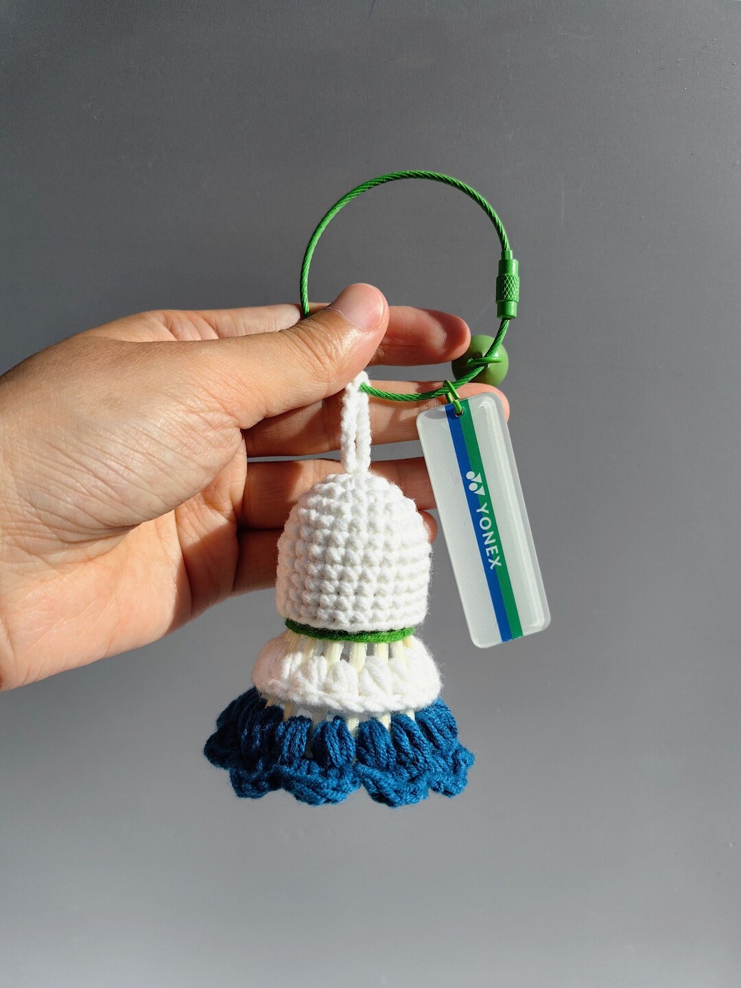 Handcrafted Badminton Shuttlecock Plush Crochet Amigurumi / Plushie ...