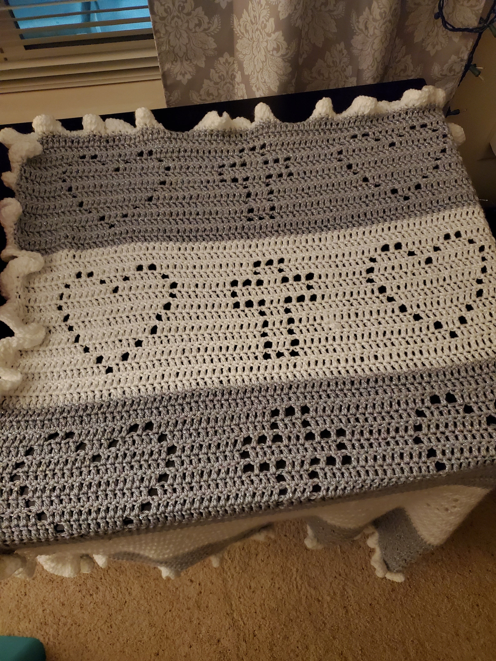 Heart Cross Filet Crochet Pattern Only - Etsy