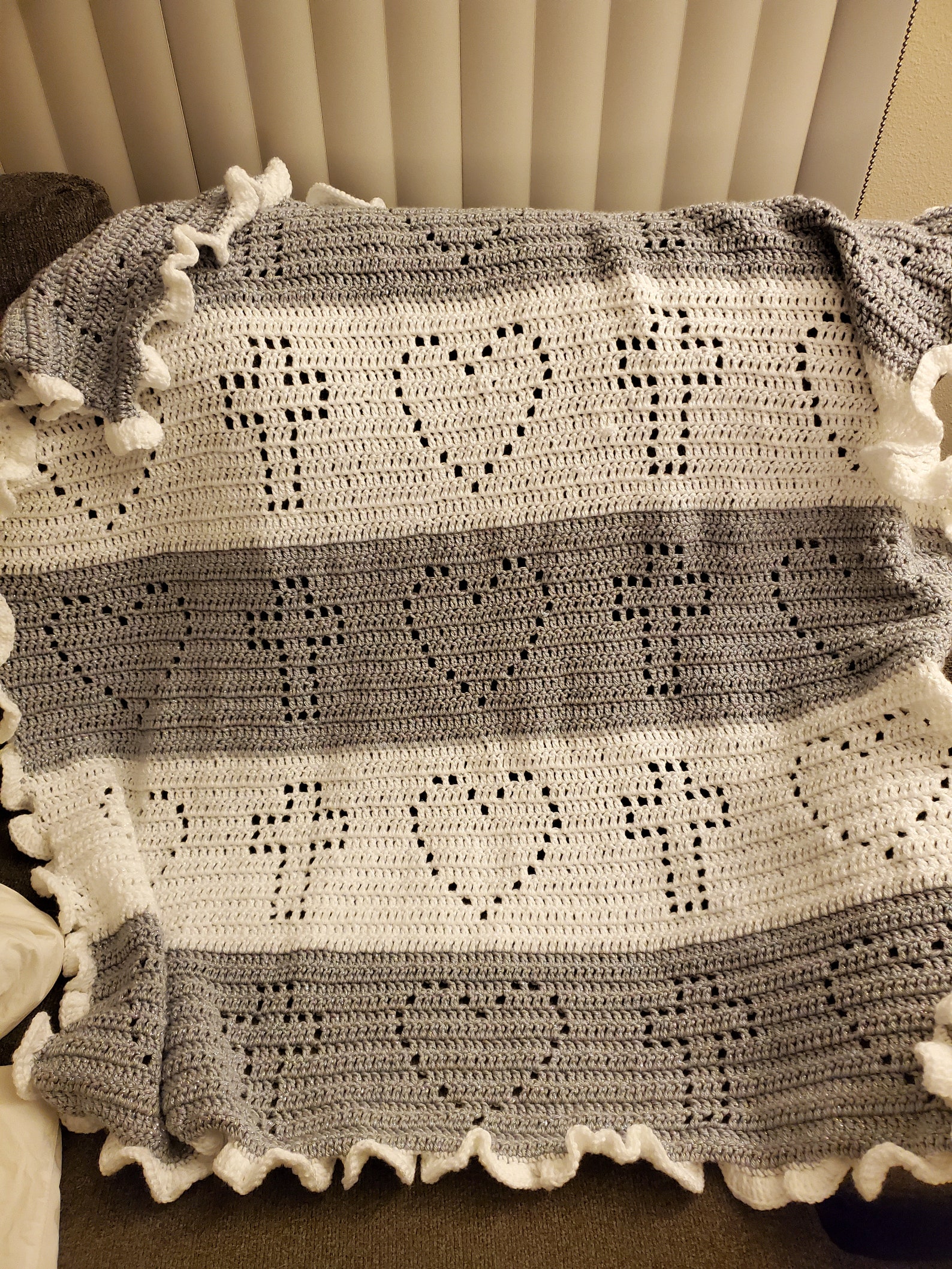 Heart Cross Filet Crochet Pattern Only - Etsy