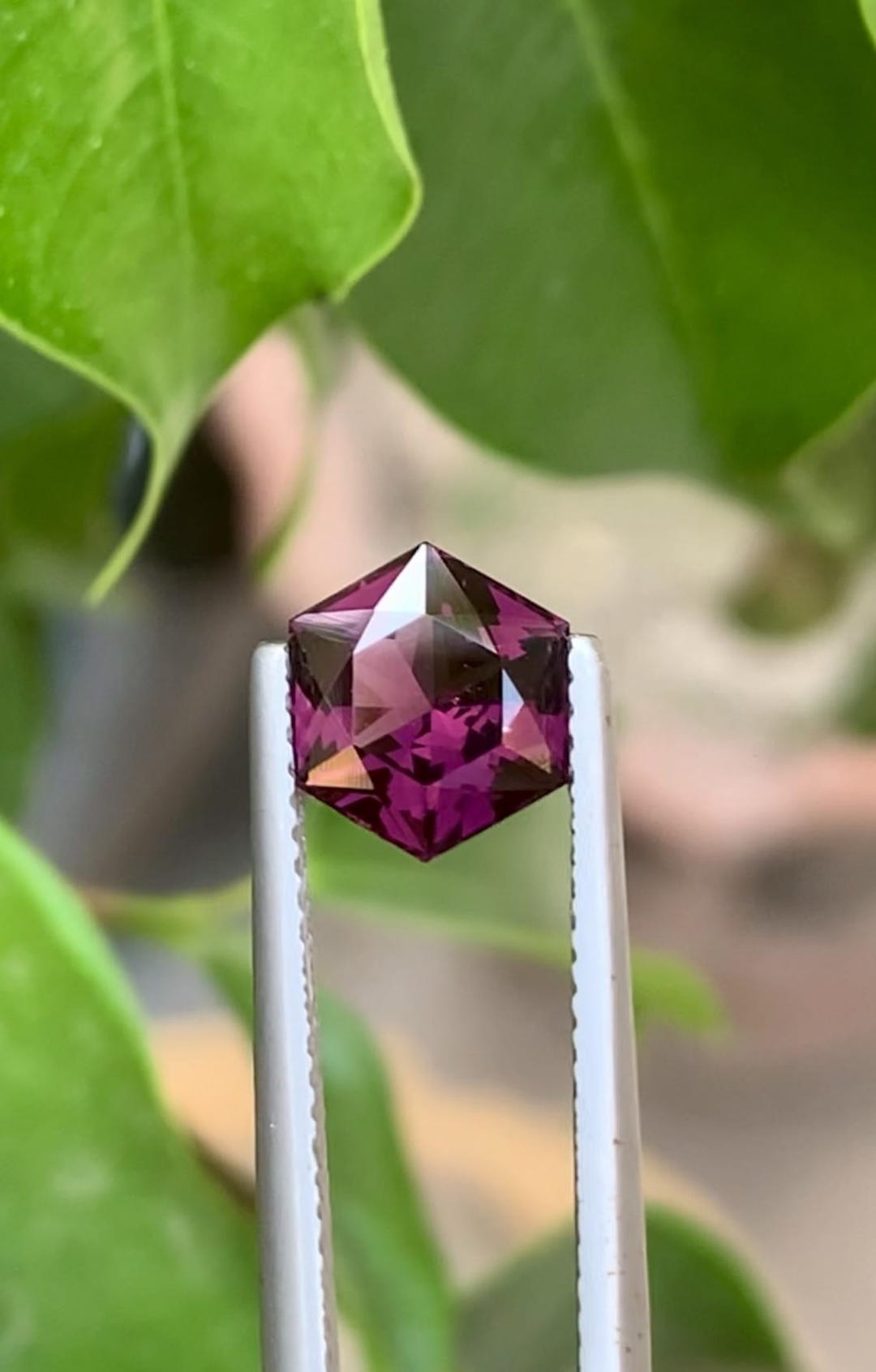 Precision Cut Natural Purple Spinel Gemstone: 2.02 Carat, GGI Lab ...