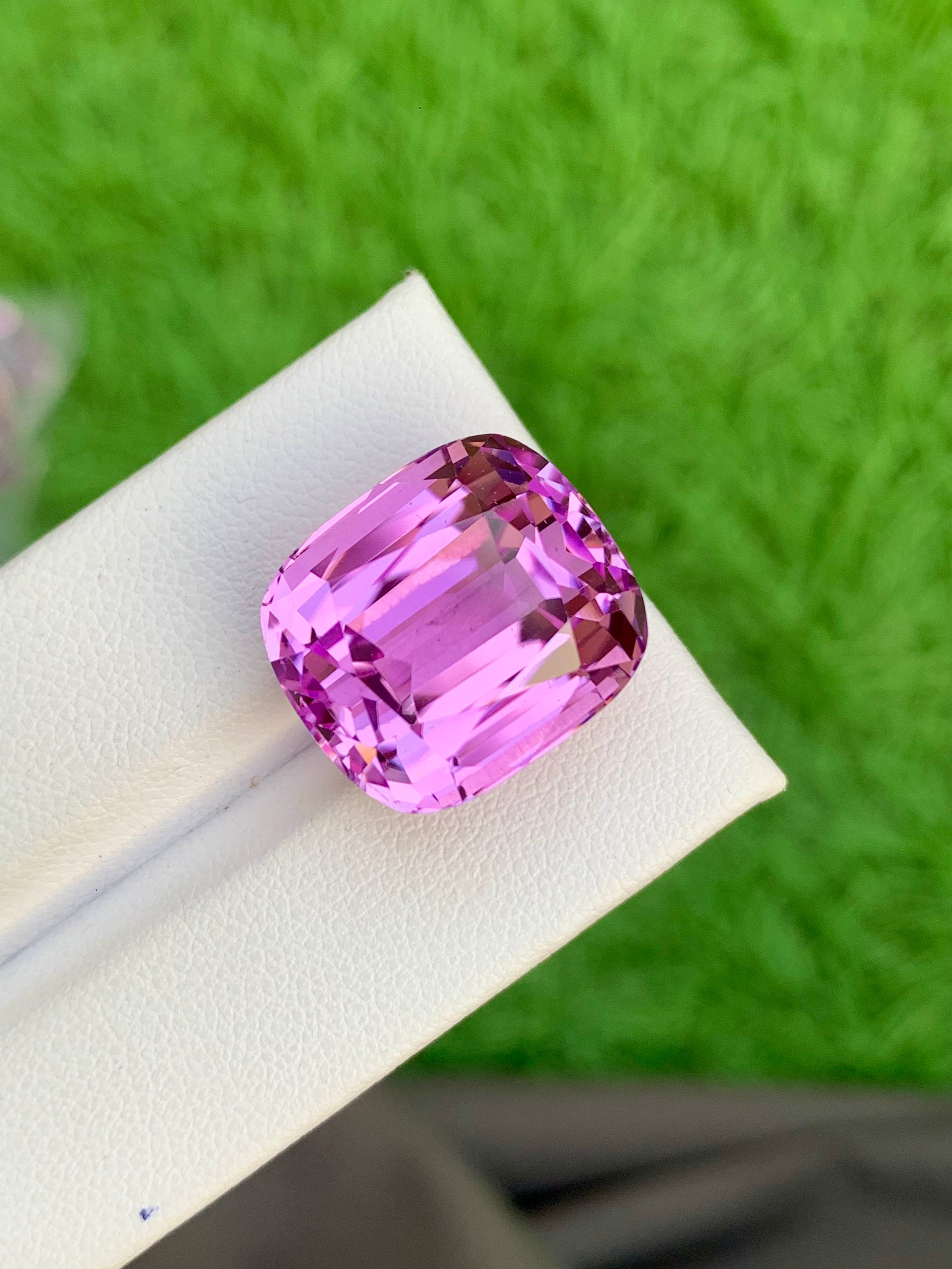 Natural Kunzite Hot Pink Colour Loose Gemstone,cushion Cut Shape ...