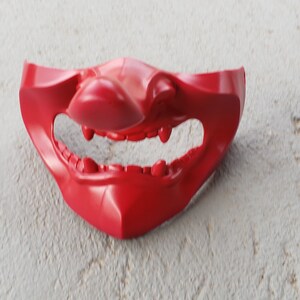 Tengu Mask Wearable or Decorative 3D Printed Resin Painted and Sealed ...