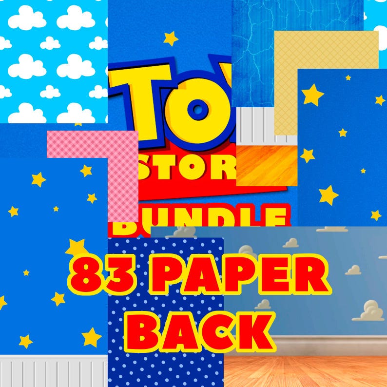 Toy Story Character Pack PNG, Stickers Bundle, Print on Demand, Digital ...