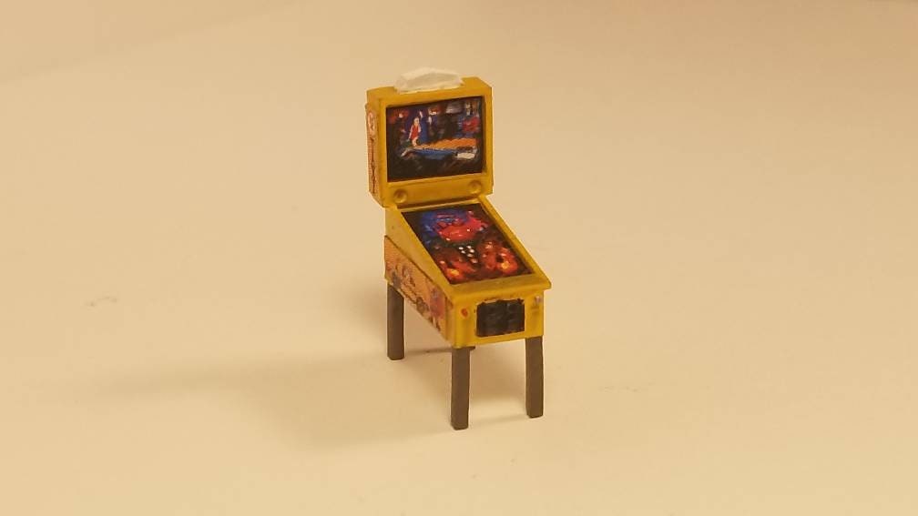 Taxi Pinball Machine Kit HO Scale 1/87 - Etsy