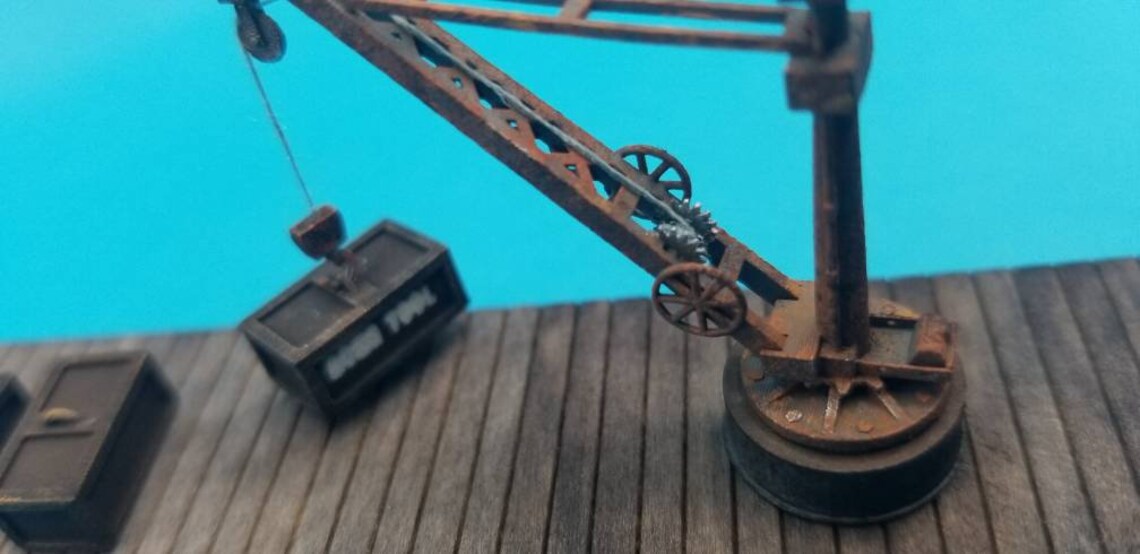Pillar Crane Kit HO Scale 1/87 - Etsy