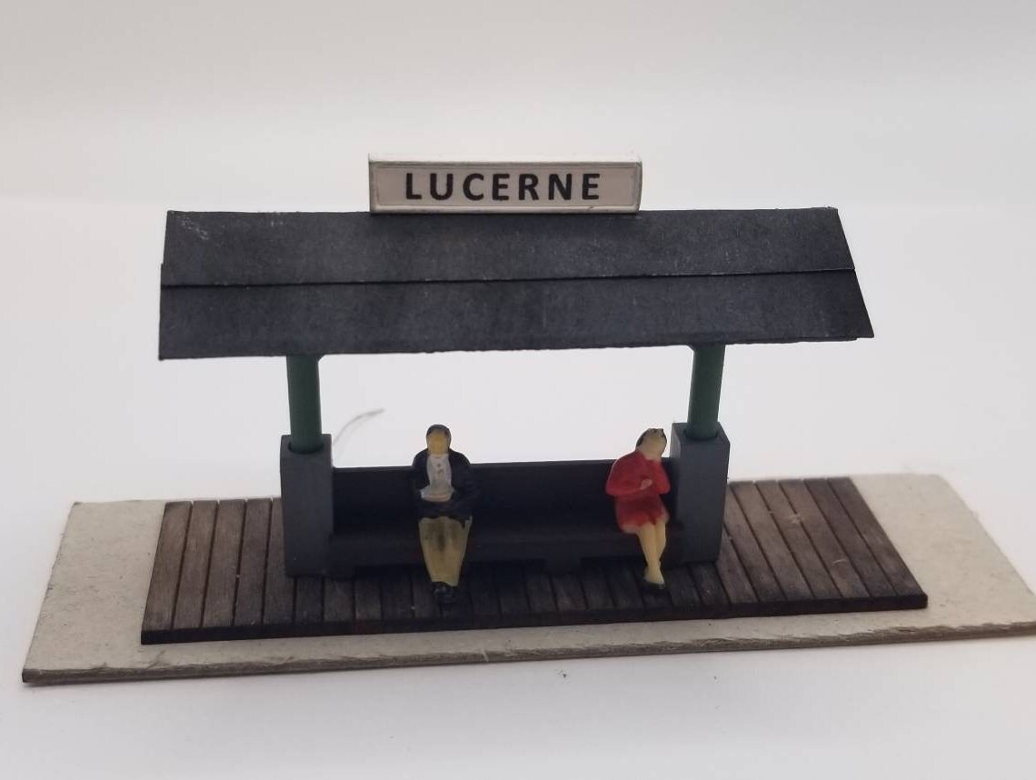 Station Sign Kit 3pc Personalized HO Scale 1/87 - Etsy