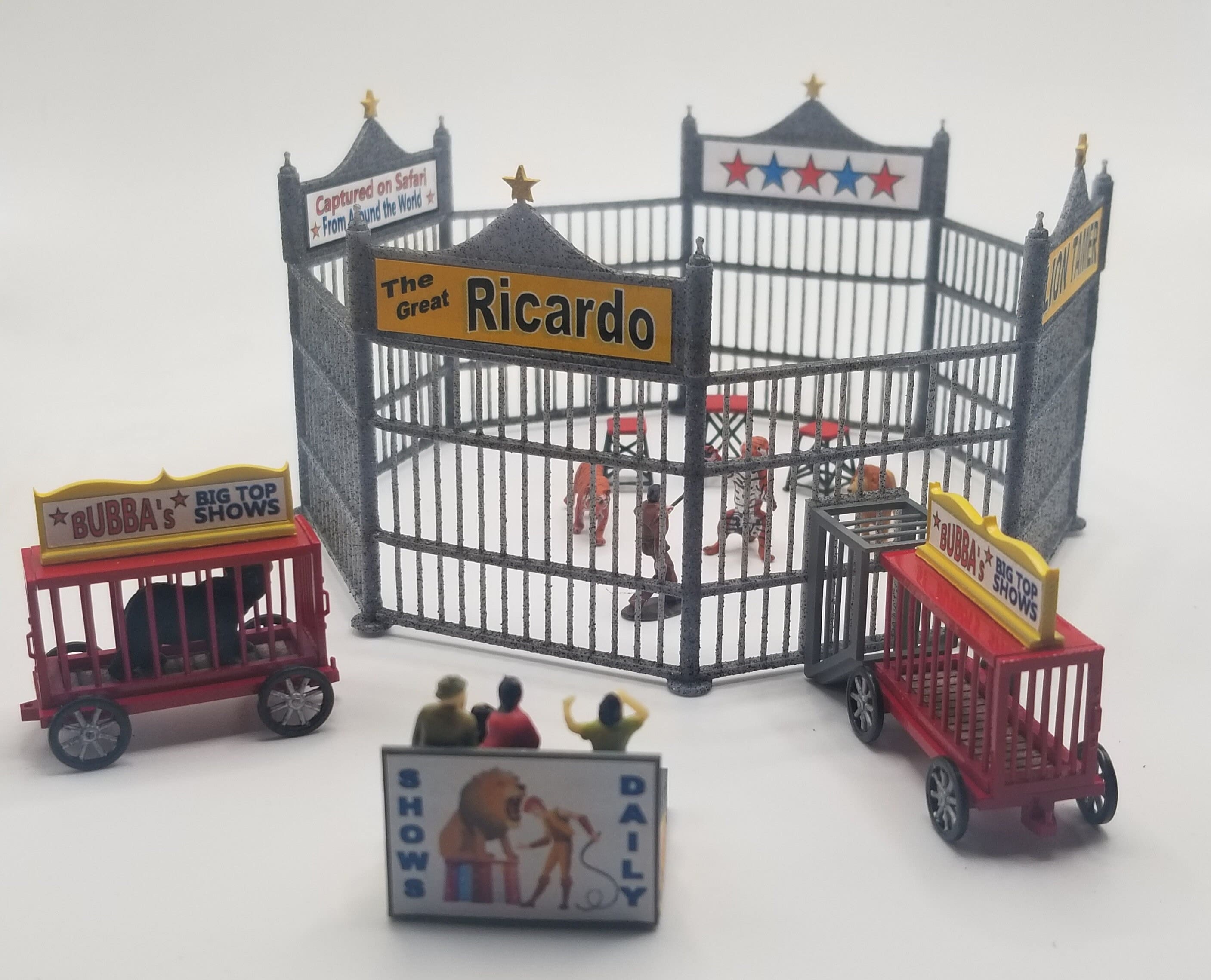 Circus Lion Tamer Cage Kit HO Scale 1/87 - Etsy