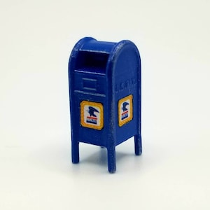 2pk USPS Mailbox HO Scale 1/87 Kit - Etsy
