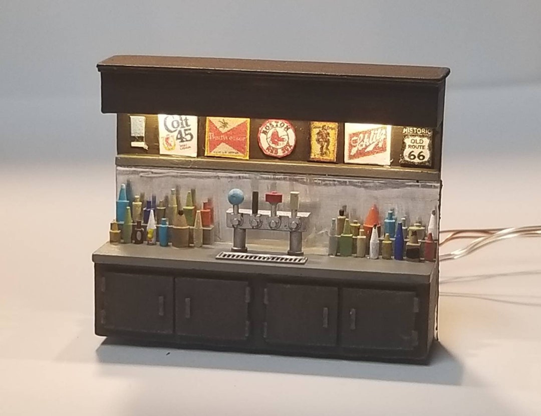 Beer Tap Bar Kit HO Scale 1/87 - Etsy