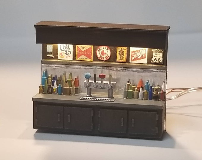 Beer Tap Bar Kit HO Scale 1/87 - Etsy