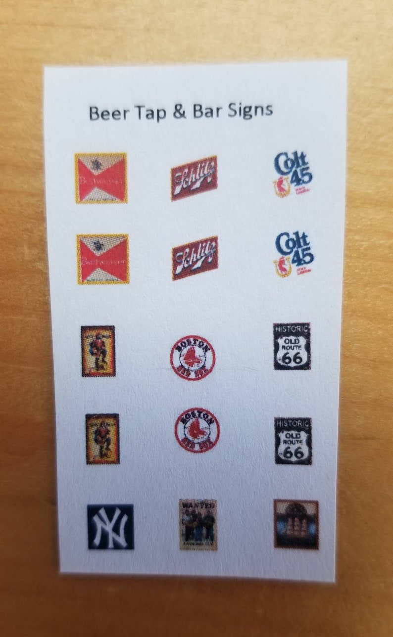 Beer Tap Bar Kit HO Scale 1/87 - Etsy