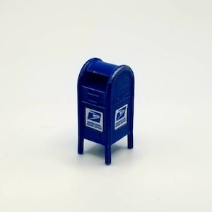 2pk USPS Mailbox HO Scale 1/87 Kit - Etsy