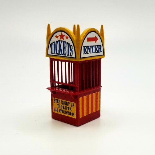 Carnival Ticket Booth HO Scale 1/87 Kit - Etsy