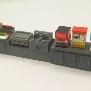 9pc Restaurant Counter Kit HO Scale 1/87 - Etsy