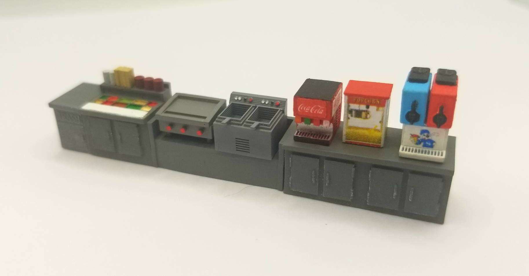 9pc Restaurant Counter Kit HO Scale 1/87 - Etsy