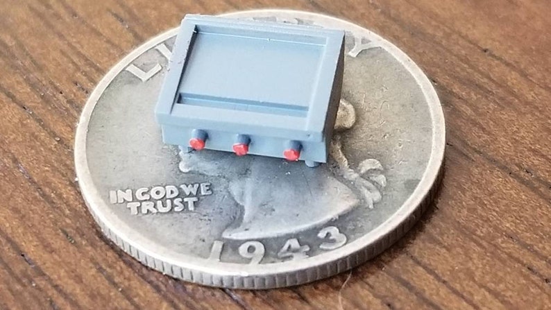 Restaurant Grill Kit HO Scale 1/87 - Etsy