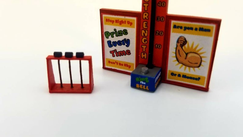 Carnival Strength Test HO Scale 1/87 Kit - Etsy