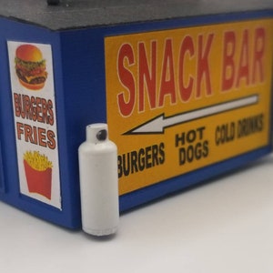 Snack Bar Structure With Interior Details Kit HO Scale 1/87 - Etsy