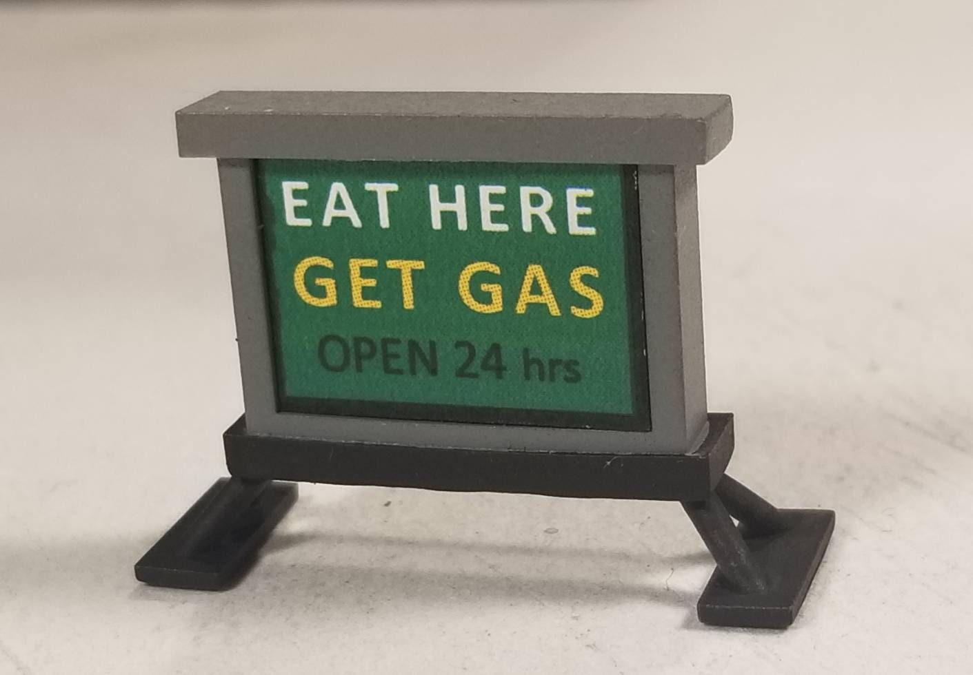 Customized Message Sign Kit HO Scale 1/87 - Etsy