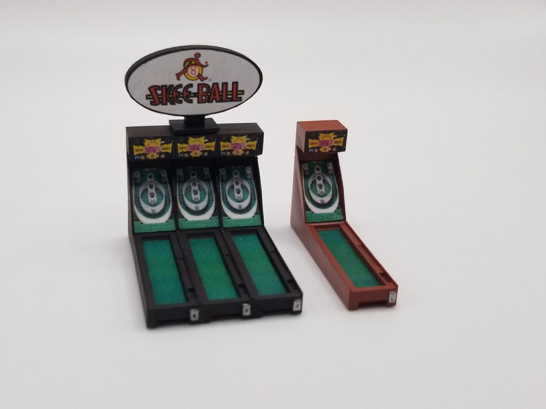 Skee Ball Triple Arcade Game Kit HO Scale 1/87 - Etsy