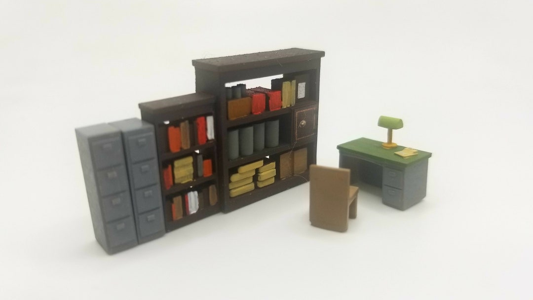 Supply Office Set Kit HO Scale 1/87 - Etsy