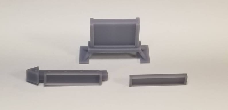 Customized Message Sign Kit HO Scale 1/87 - Etsy