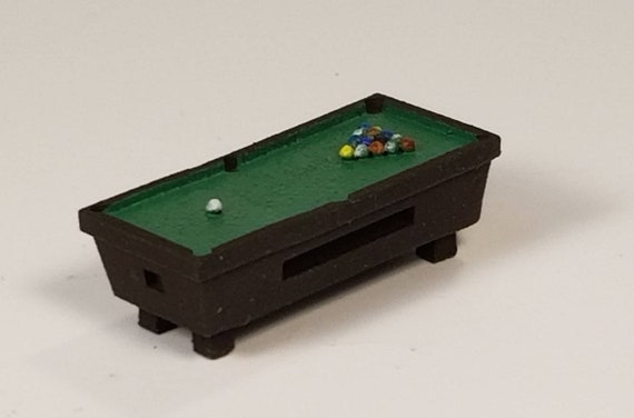 O Scale 1/48 Pool Table Kit rack 'em Up | Etsy