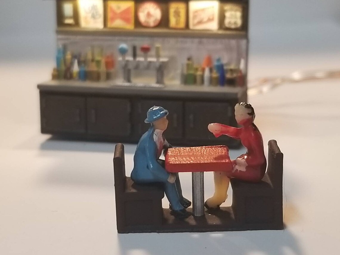 Beer Tap Bar Kit HO Scale 1/87 | Etsy