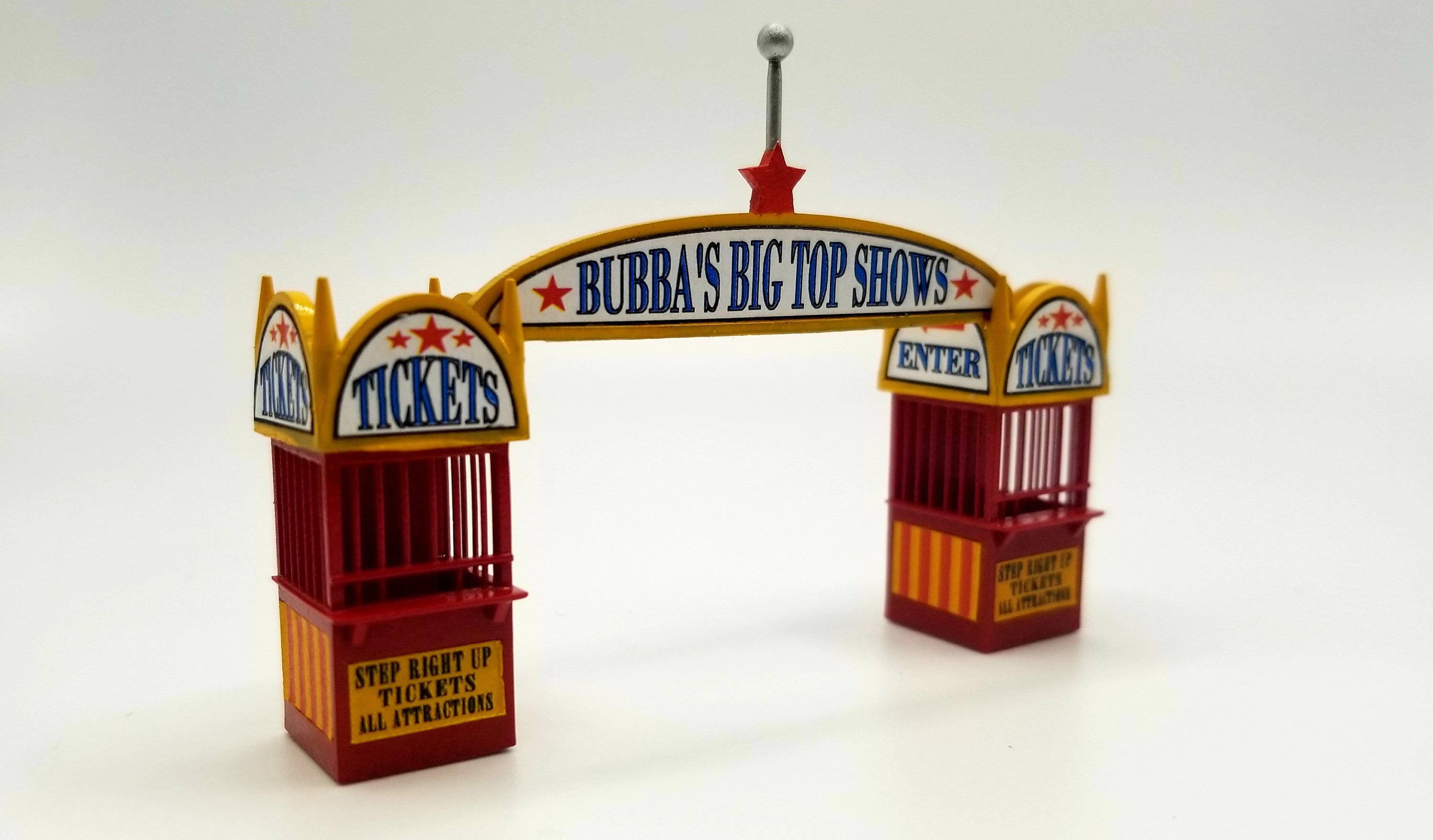 Carnival Entrance Gate HO Scale 1/87 Kit - Etsy