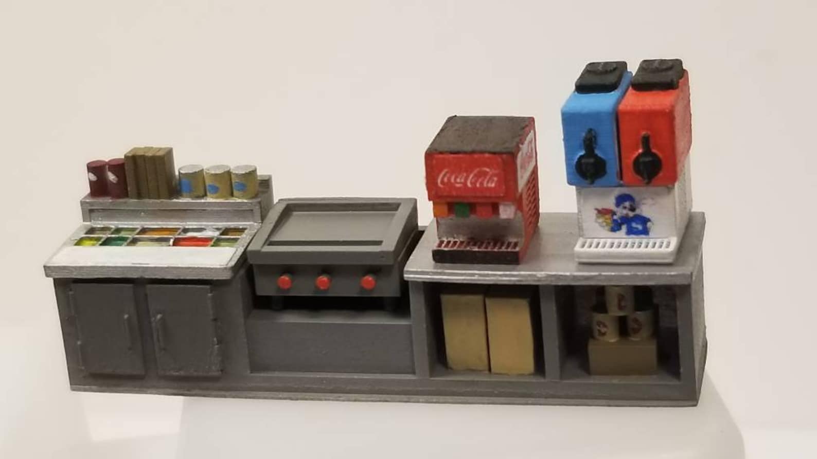 Restaurant Grill Kit HO Scale 1/87 - Etsy