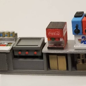 Restaurant Grill Kit HO Scale 1/87 - Etsy