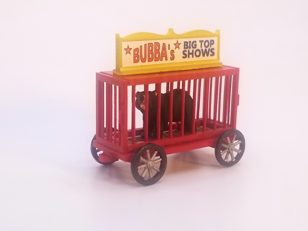 Circus Wagon Animal Cage Kit HO Scale 1/87 - Etsy