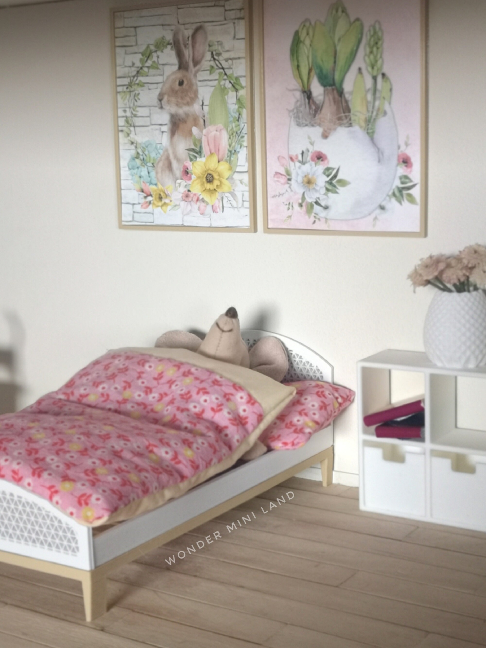 Miniature Bed Maileg Bed 1:12 Scale Miniatures Furniture - Etsy