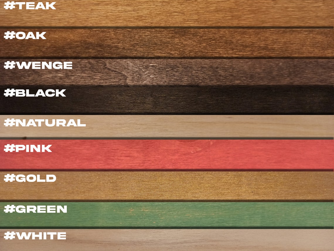 Sample Wooden Slats - Etsy