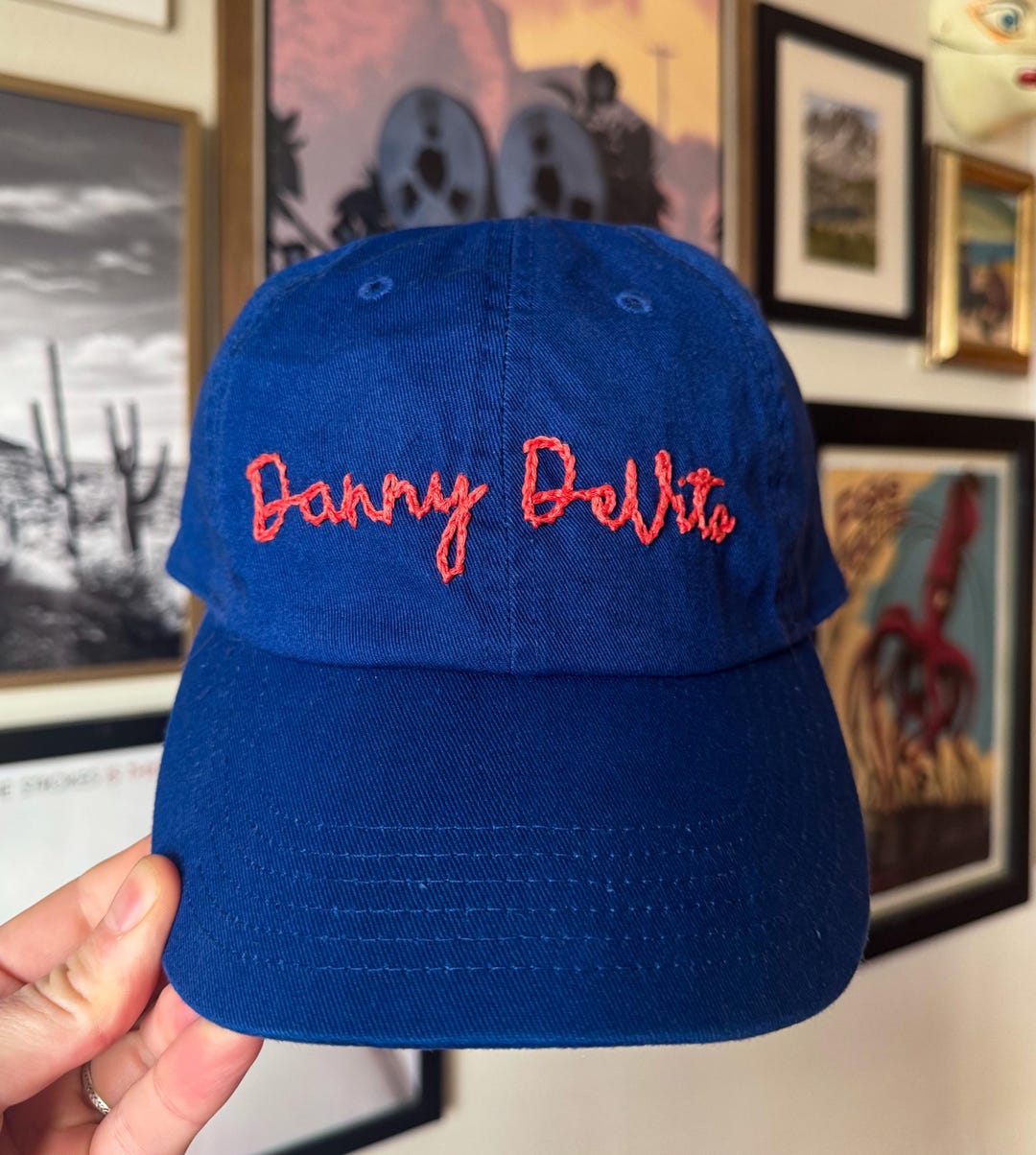 Danny Devito - Hand Embroidered Dad Hat - Etsy