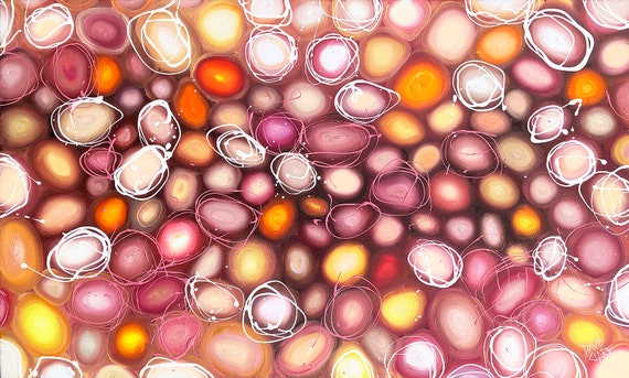 Pink Pebbles - Etsy