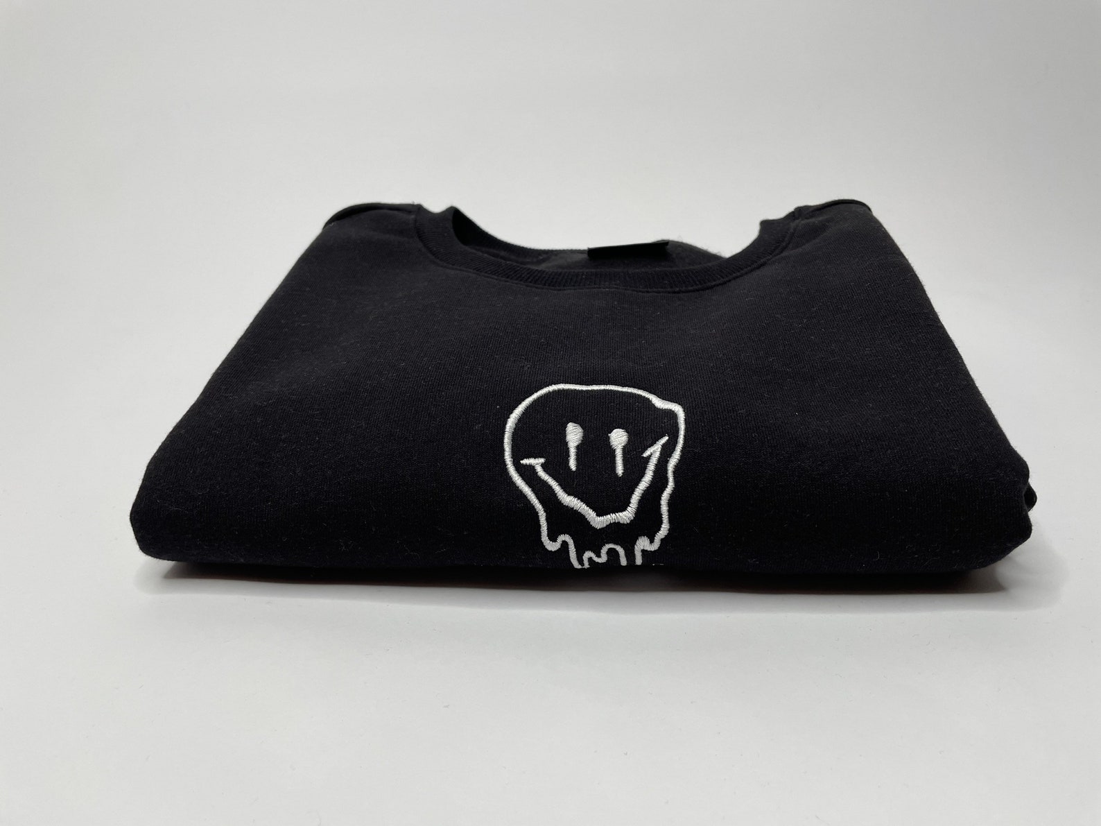 Drippy Smiley Oversized Sweatshirt - Etsy