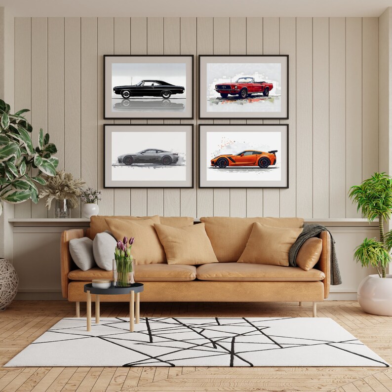 Chevrolet Corvette ZR1 - Pixel Art Print - Wall Art - Poster - Etsy