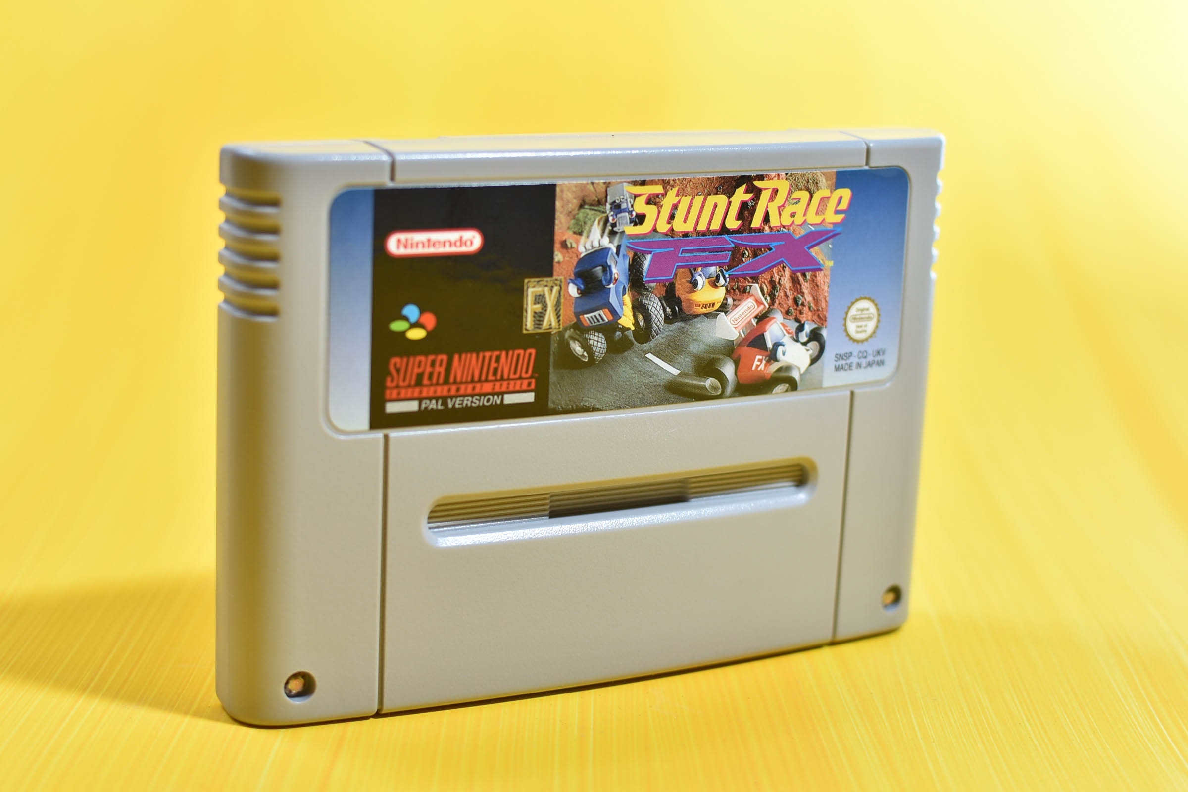 Stunt Race FX Super Nintendo SNES PAL Version - Etsy
