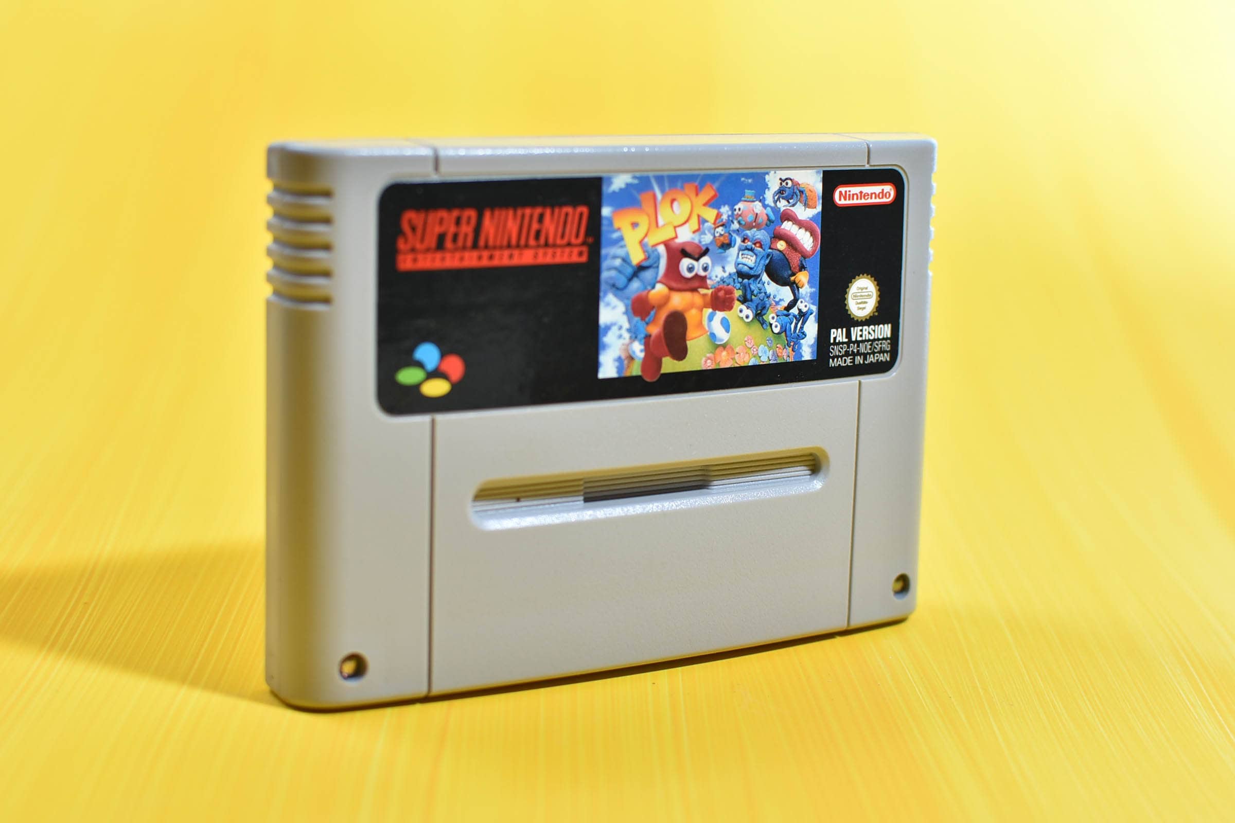 PLOK Super Nintendo SNES PAL Version | Etsy