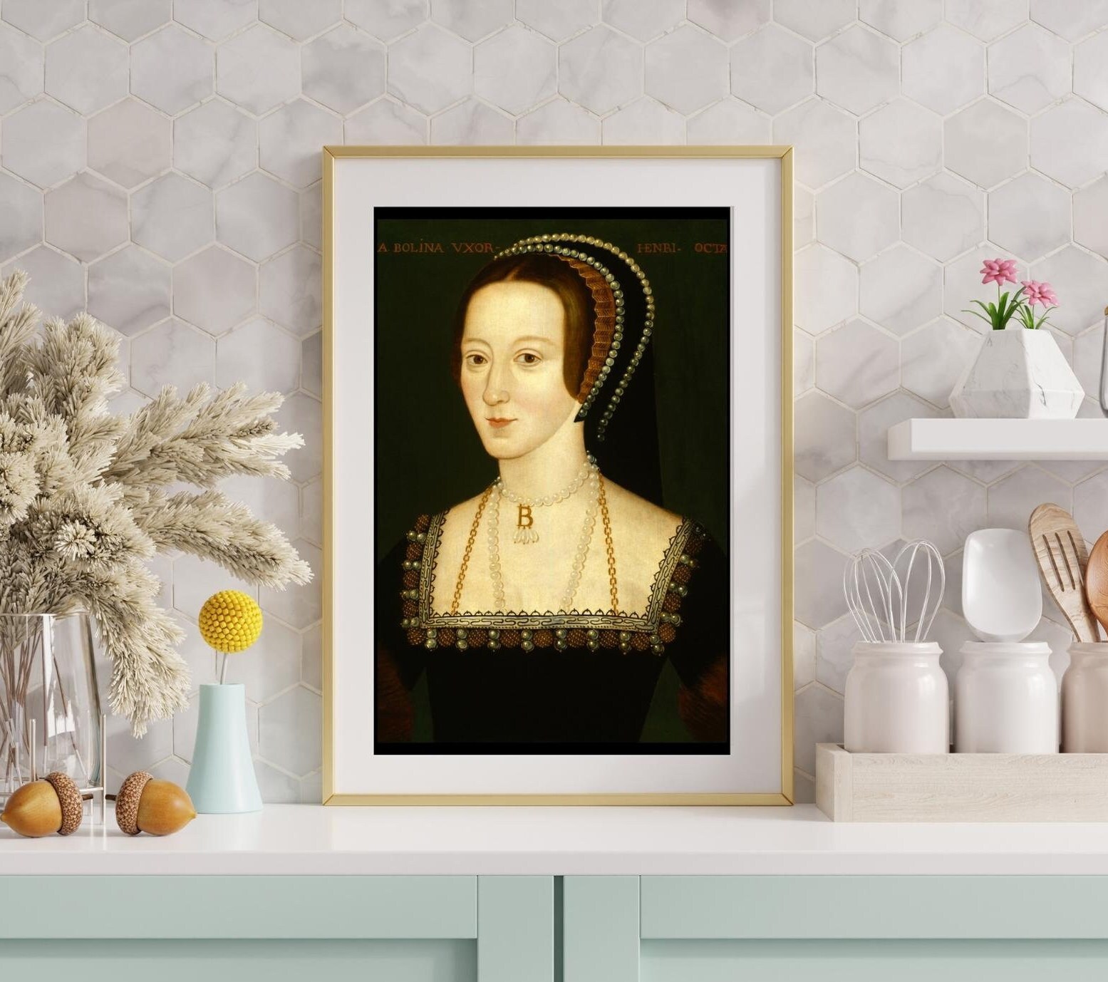 Anne Boleyn Art Print Digital Download Instant Download Gallery Art ...