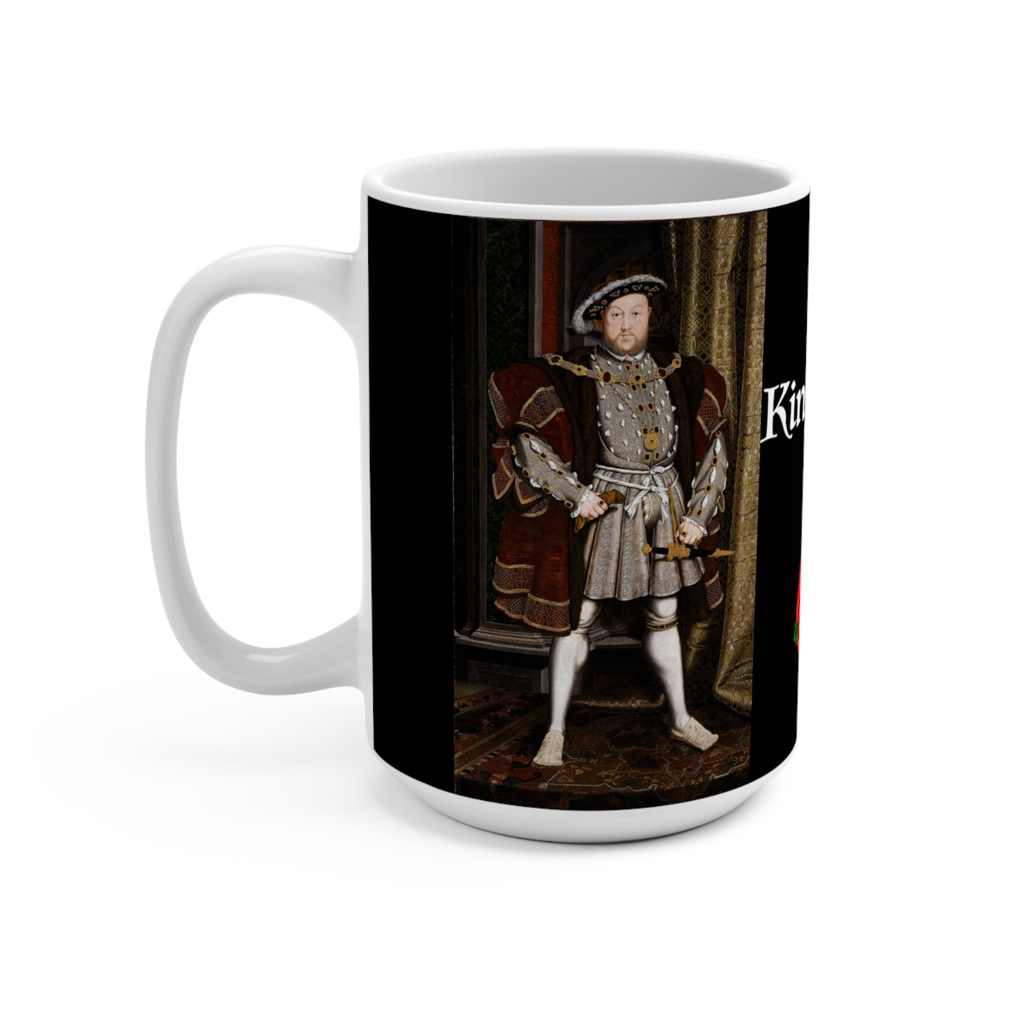 King Henry VIII Tudor Rose Mug Coffee or Tea Mug 15oz the Tudors King ...