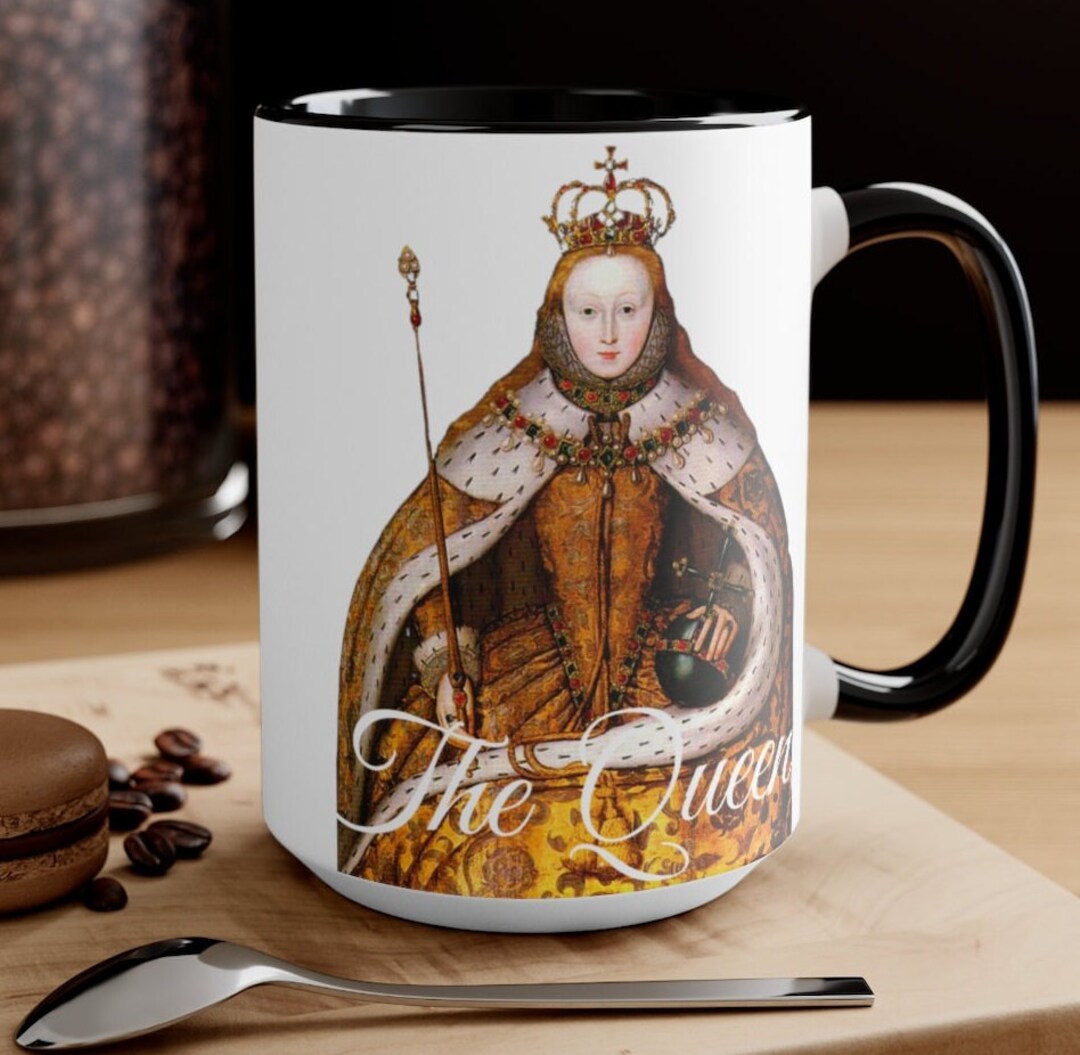 Queen Elizabeth I Mug Queen Elizabeth Mug Tudor Mugs Queen of England ...