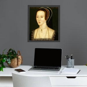 Anne Boleyn Art Print Digital Download Instant Download Gallery Art ...